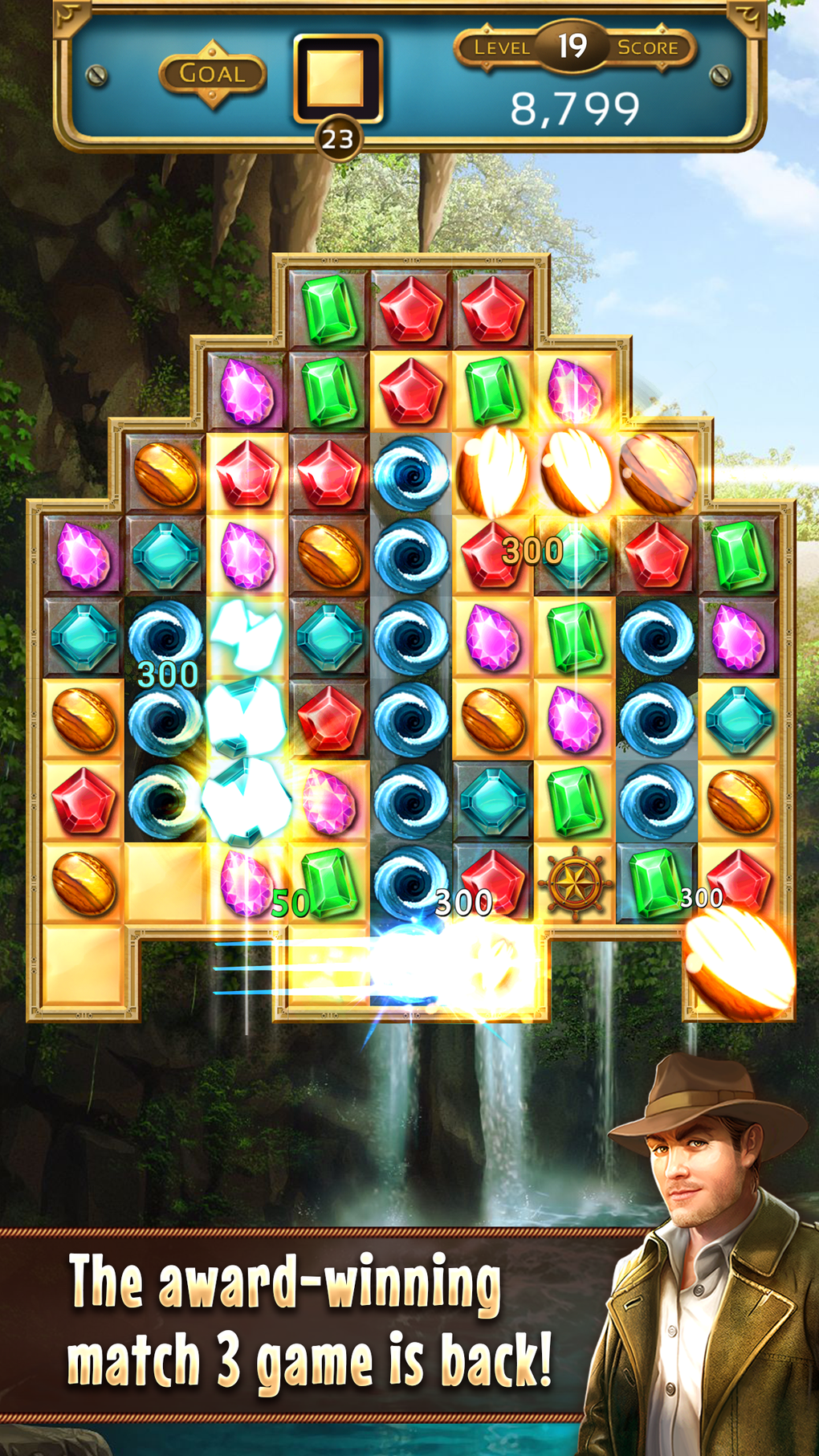 Jewel Quest 7 Seas: Match 3 para iPhone - Descargar