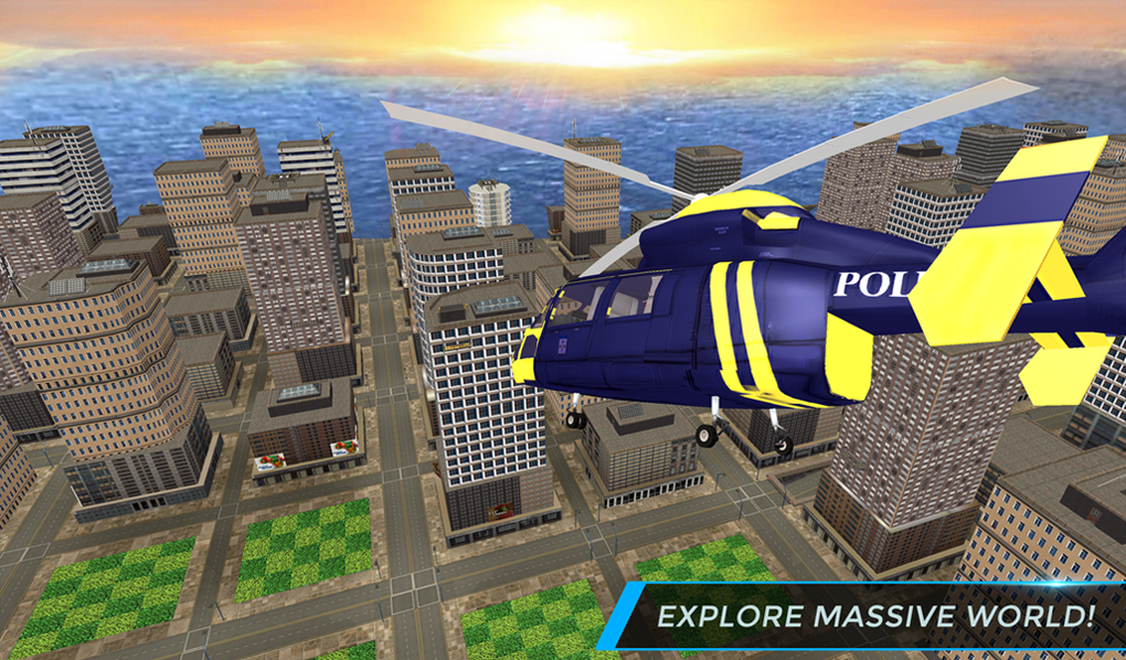 Real City Police Helicopter Games: Rescue Missions APK for Android ...
