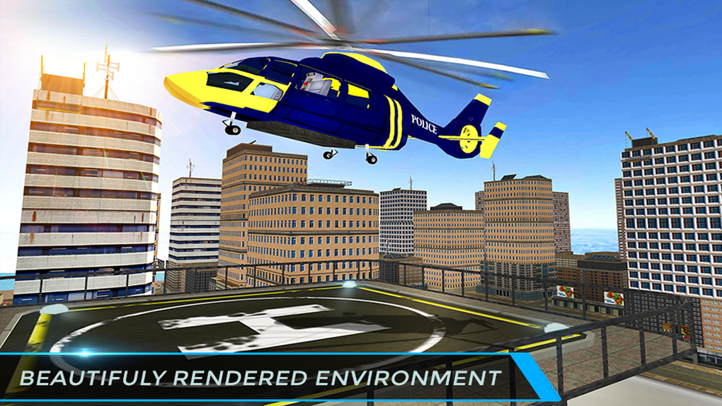 Real City Police Helicopter Games: Rescue Missions APK for Android ...