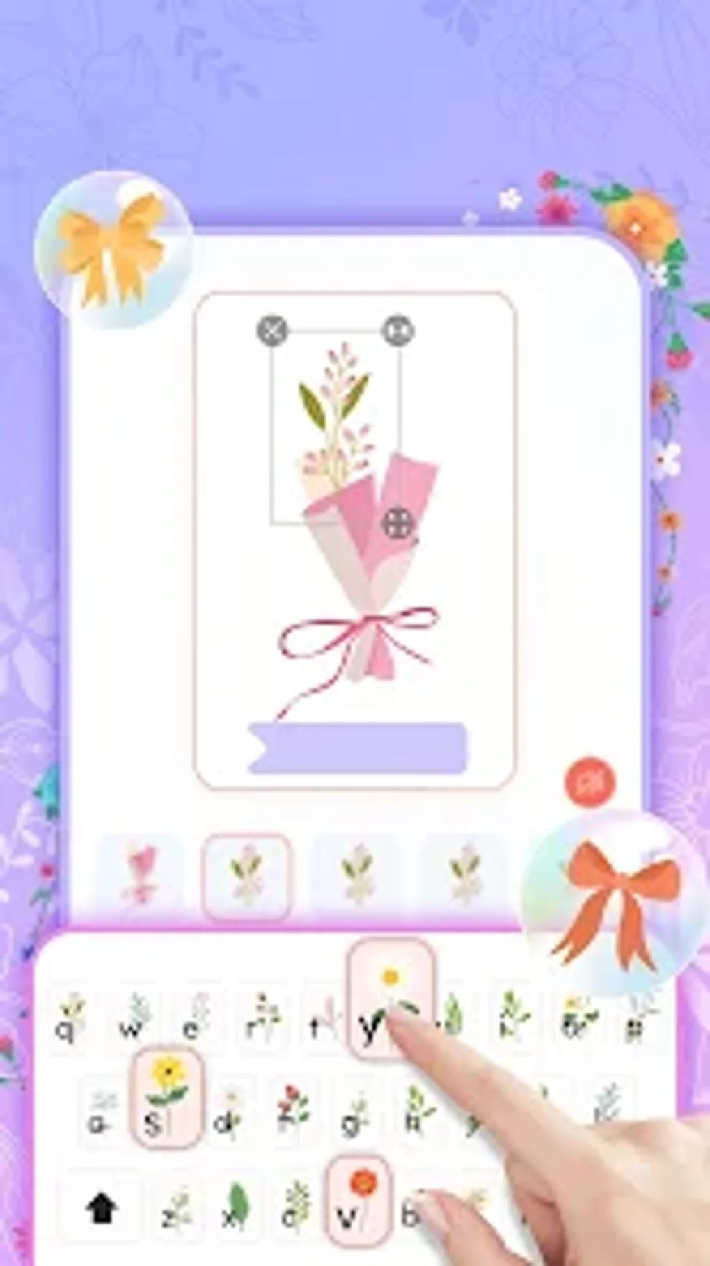 Flower Language Emoji Keyboard for Android - Download