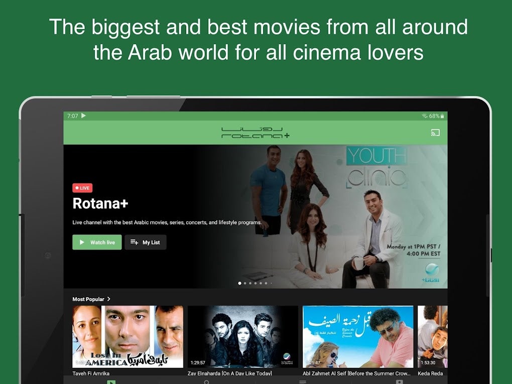 Rotana Arabic TV for Android - Download