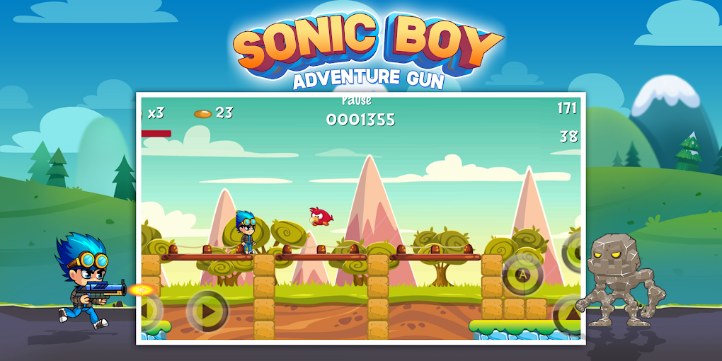 Sonic Boy - Adventure Gun for Android - Download