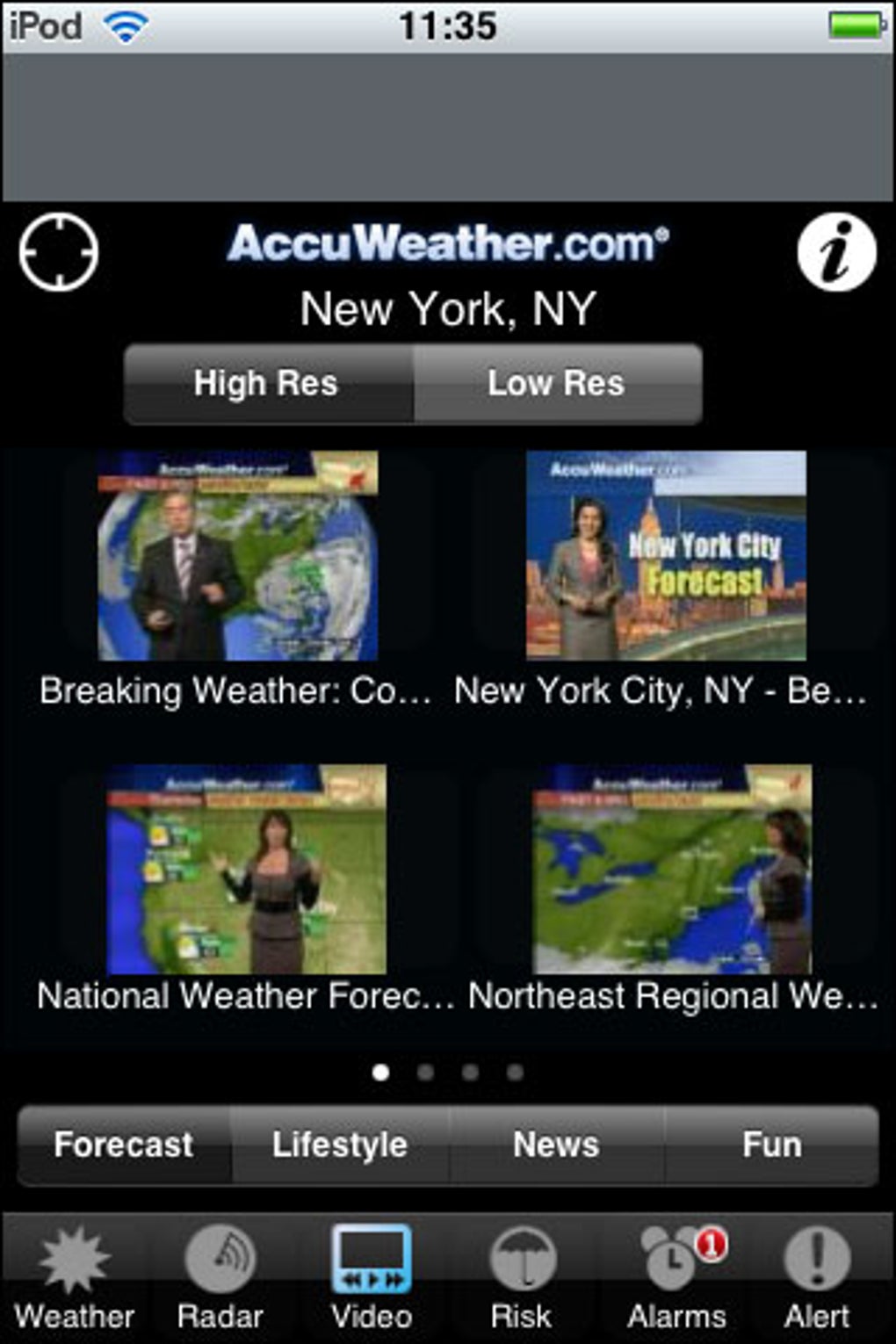 AccuWeather: Weather Alerts für iPhone - Download