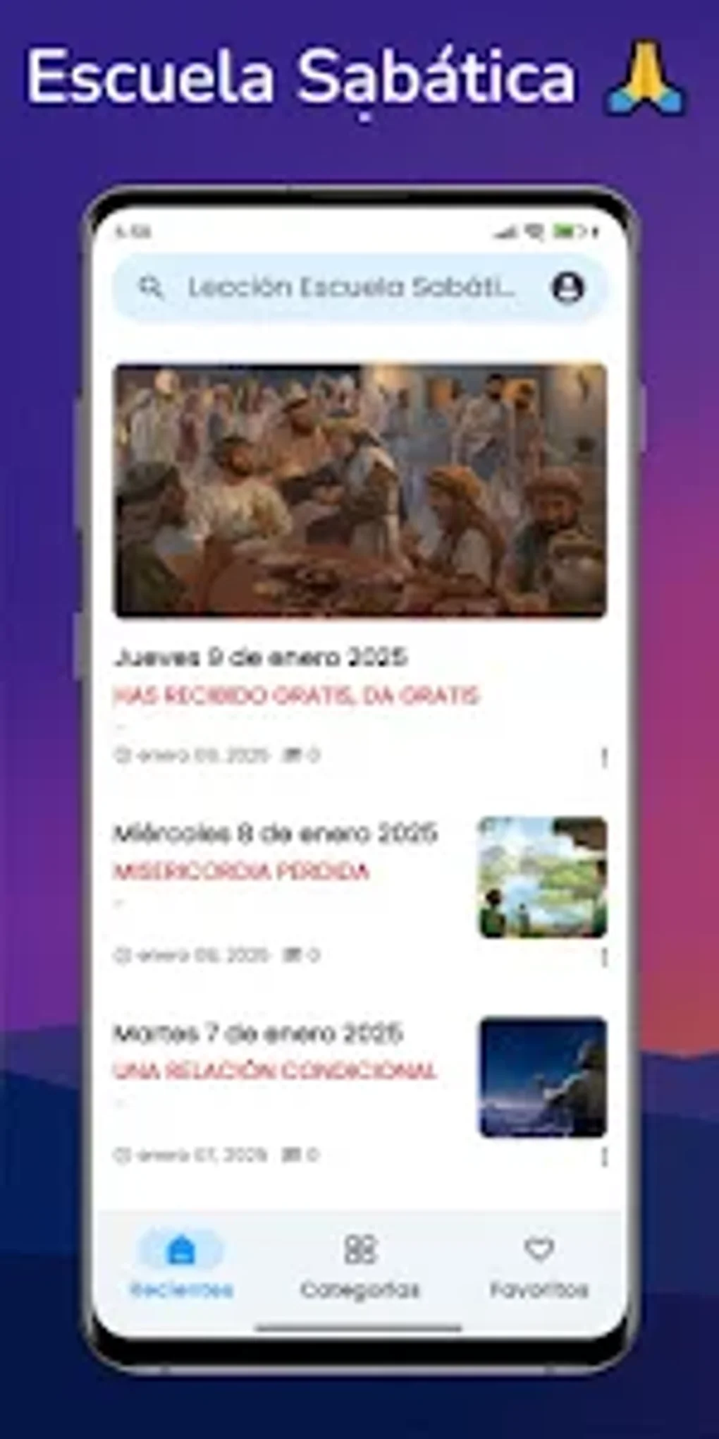 Leccion Escuela Sabatica 2025 cho Android - Tải về
