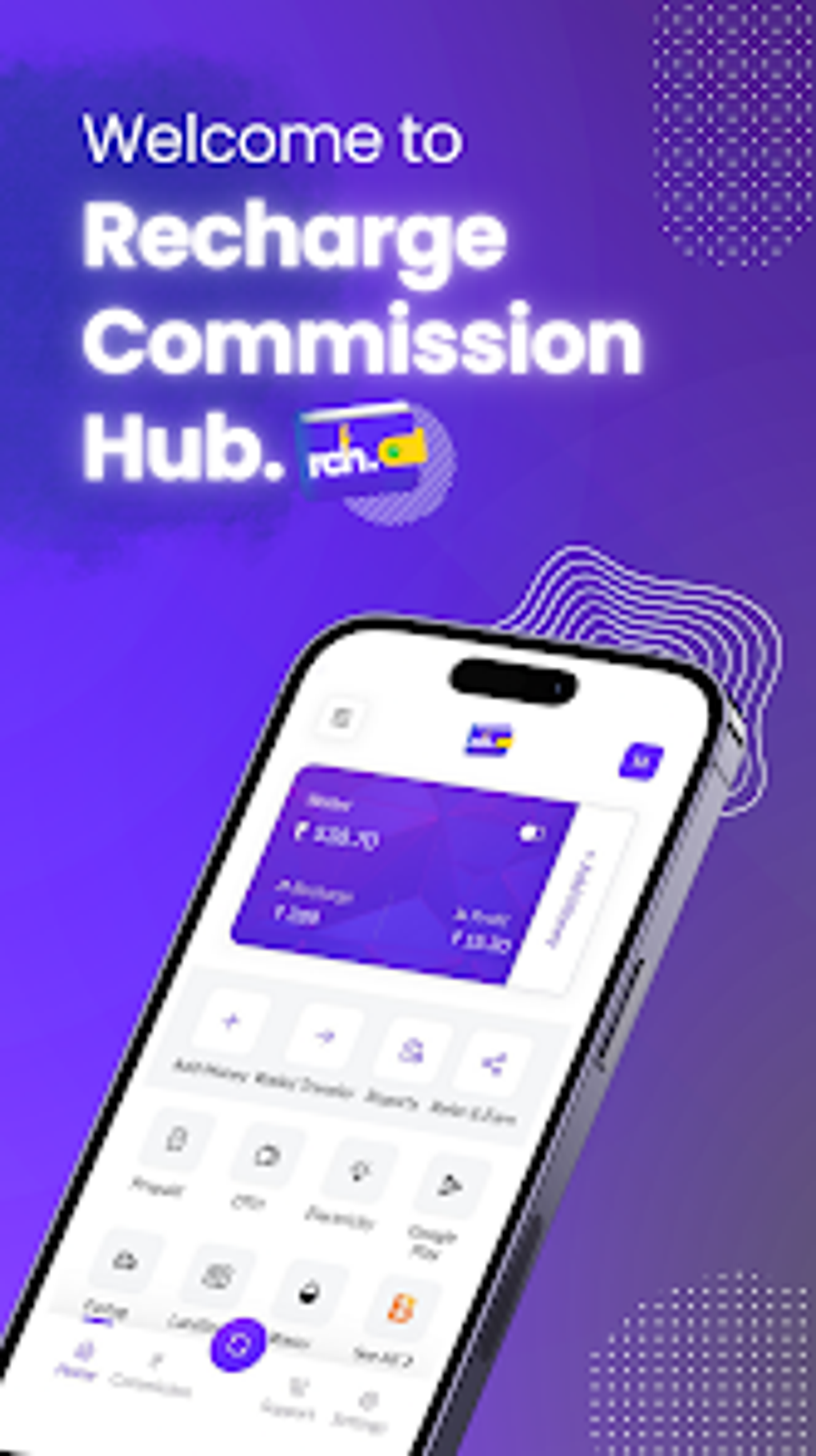 Recharge Commission Hub for Android - Download