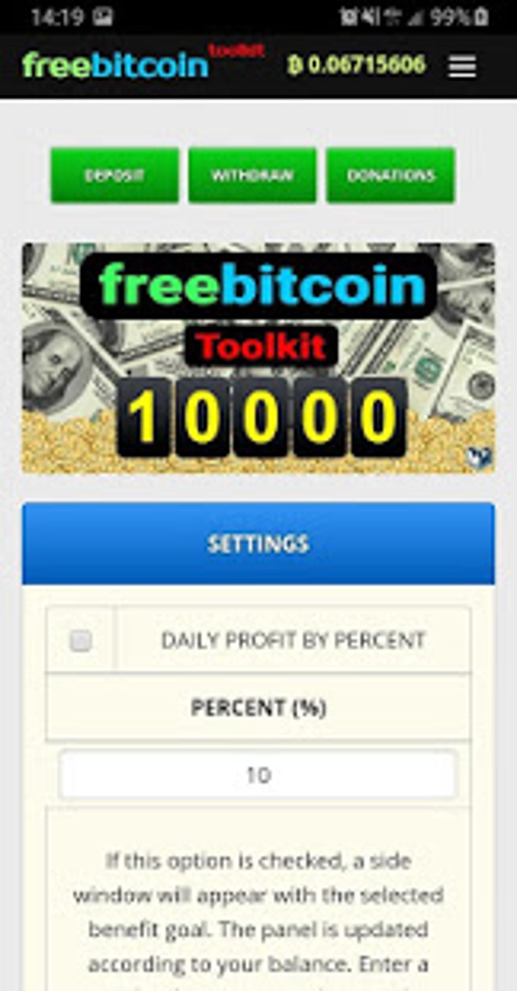 FreeBitcoin Toolkit APK For Android Download FreeBitcoin Toolkit APK For Android Download