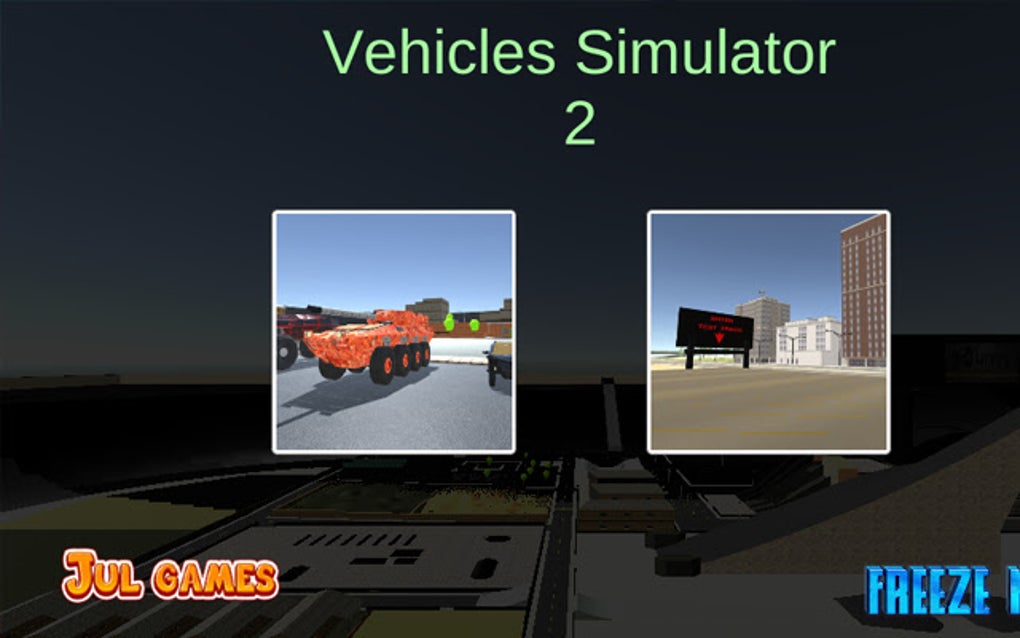 Vehicles Simulator 2 Game Google Chrome 용 - 확장 프로그램 다운로드