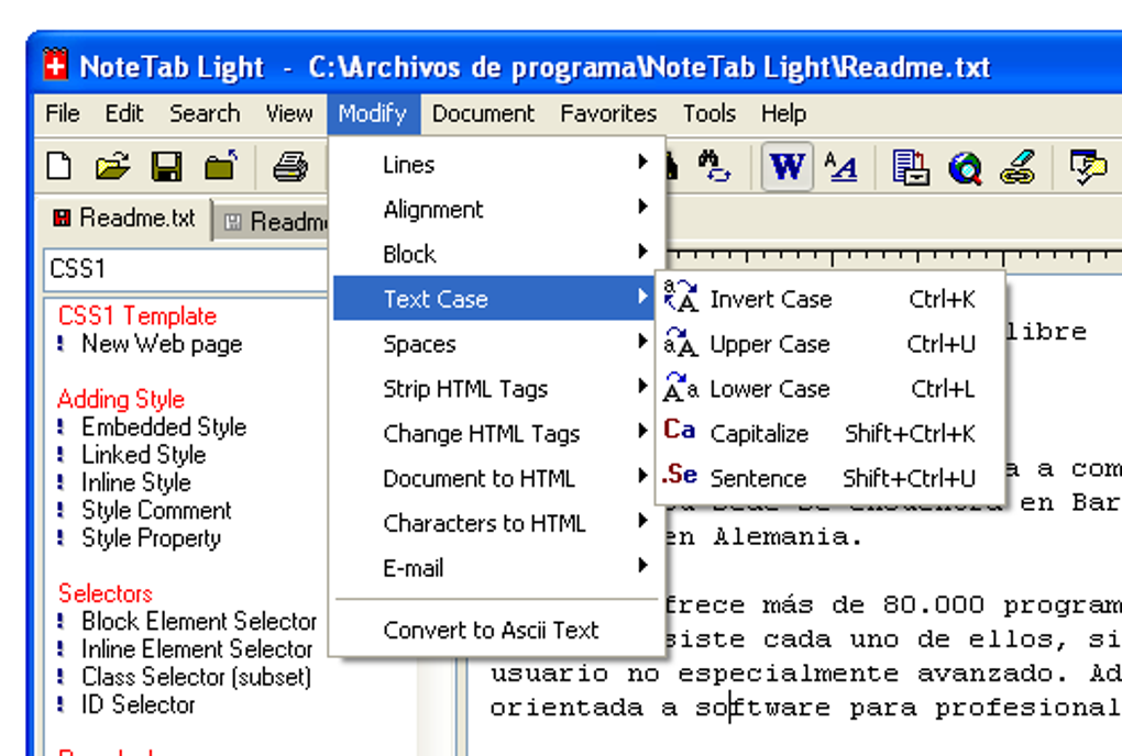 NoteTab Pro - Descargar
