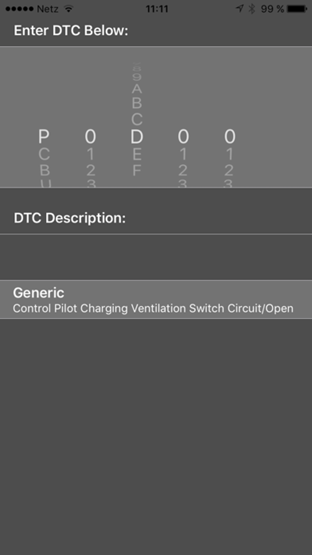 DTC Database Car Diagnostics IPhone 