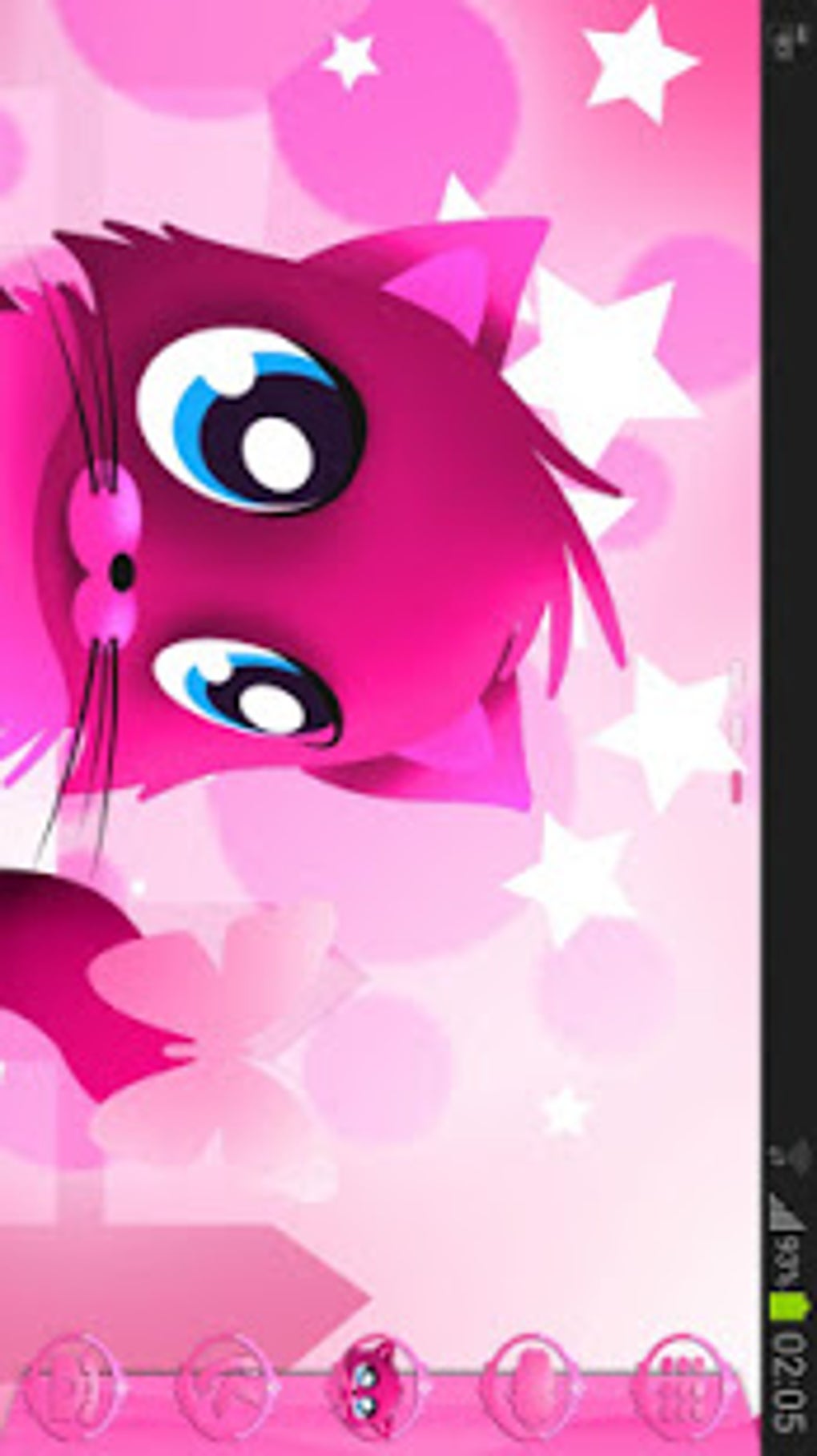 Pink cats theme 4 Go Launcher APK for Android - Download