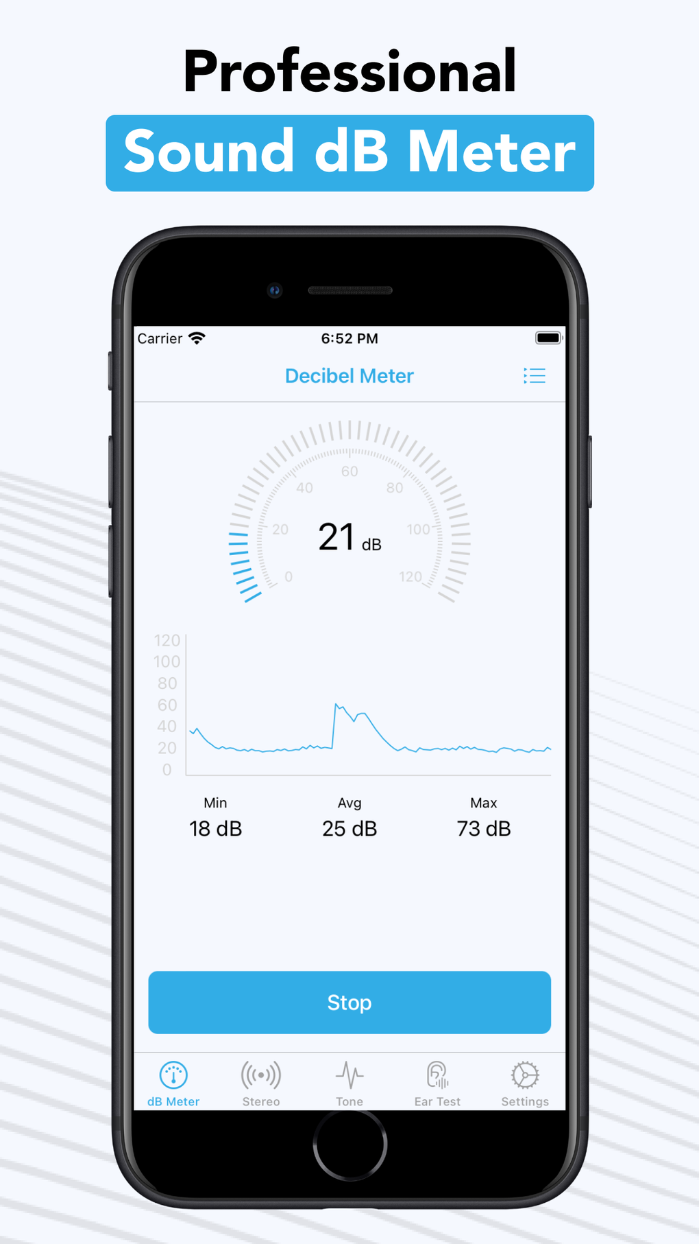 Decibel - dB Sound Level Meter per iPhone - Download