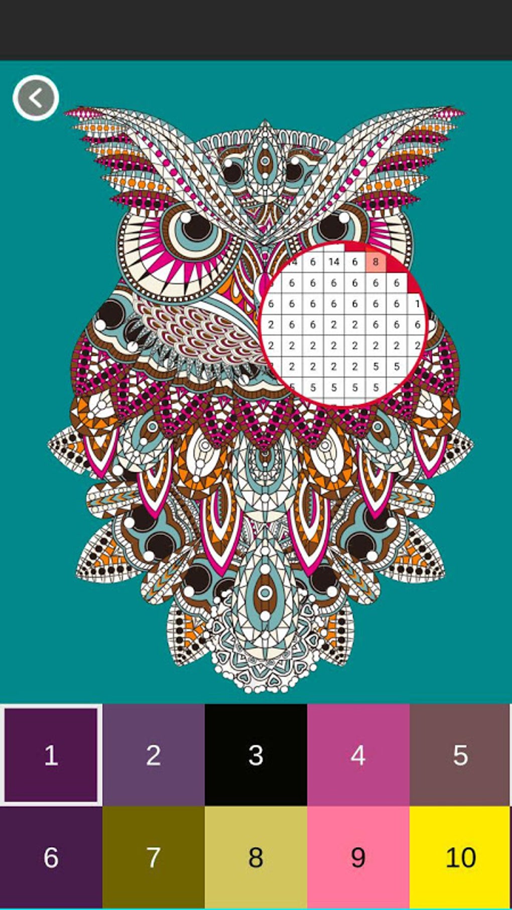Coloring By Numbers Games For Adults For Android 