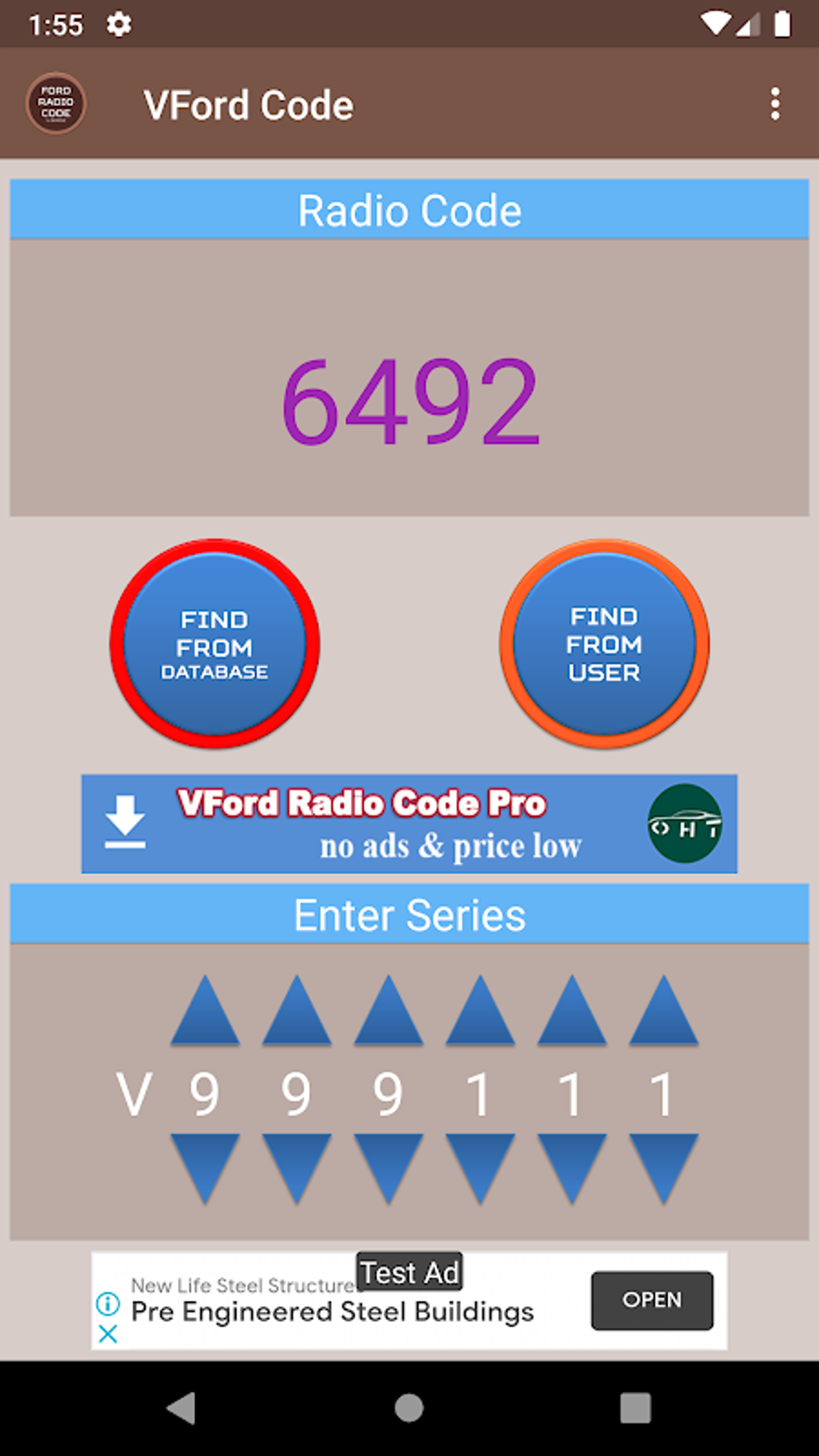 VFord Radio Security Code APK For Android Download