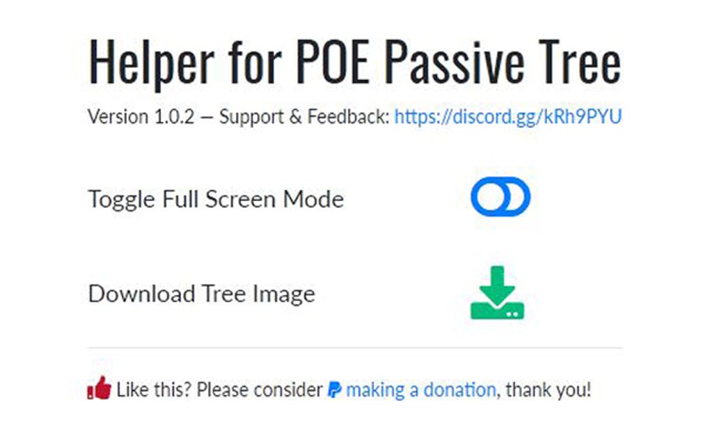 Easy POE: Helper for POE Passive Tree for Google Chrome - Extension ...