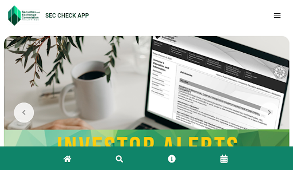 SEC Check App pour Android - Télécharger