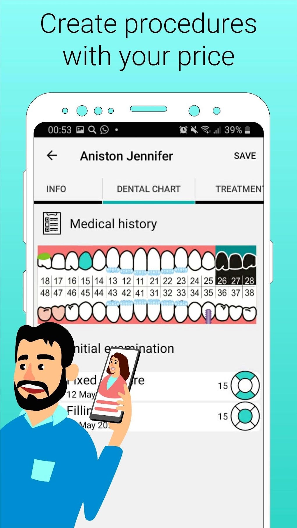 iDentist dental management CRM для Android — Скачать