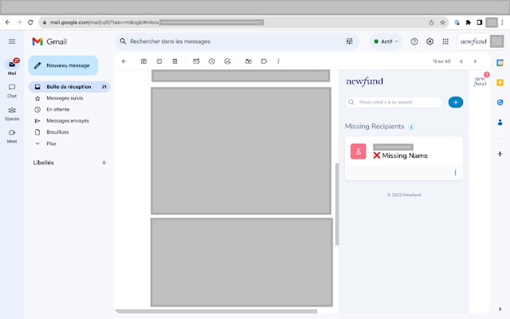 Newfund Gmail Extension para Google Chrome - Extensión Descargar