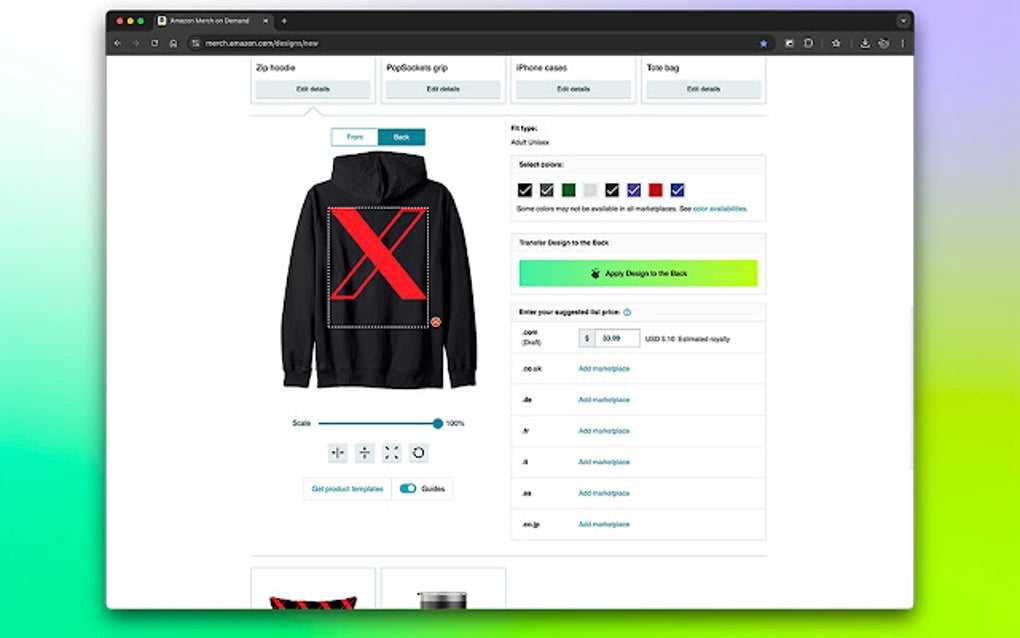 Snap for Merch on Demand para Google Chrome - Extensión Descargar
