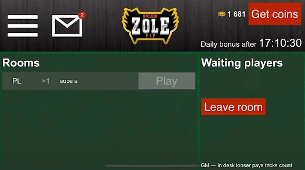 Zole kāršu spēle: RaccoonZole for Android - Download
