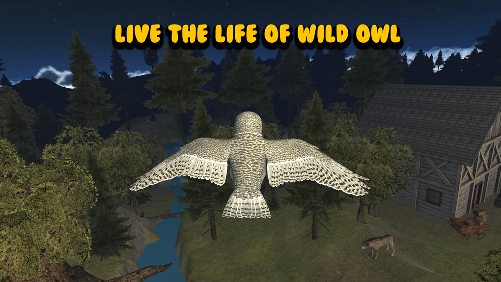 Flying Owl Bird Survival Simulator 3D for iPhone - Download