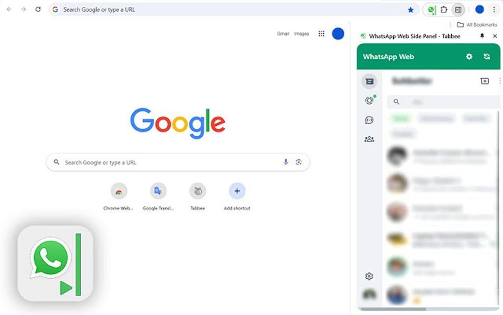 WhatsApp Web Side Panel - Tabbee Google Chrome 용 - 확장 프로그램 다운로드