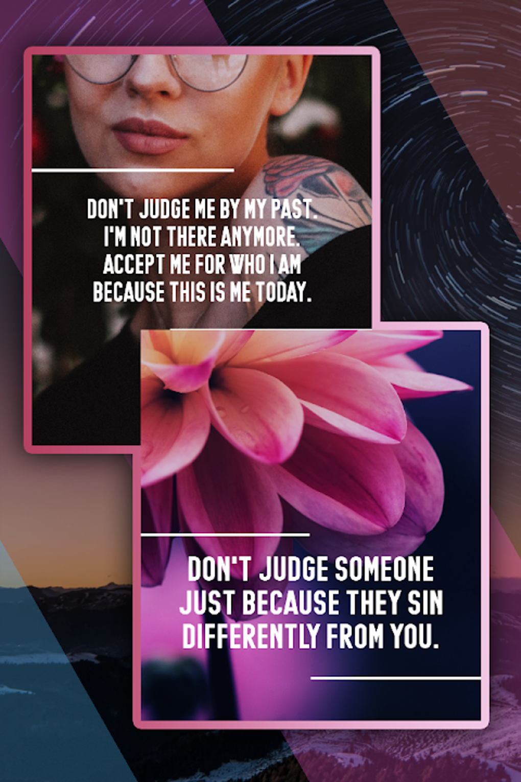 Don't Judge Me Quotes APK para Android - Descargar