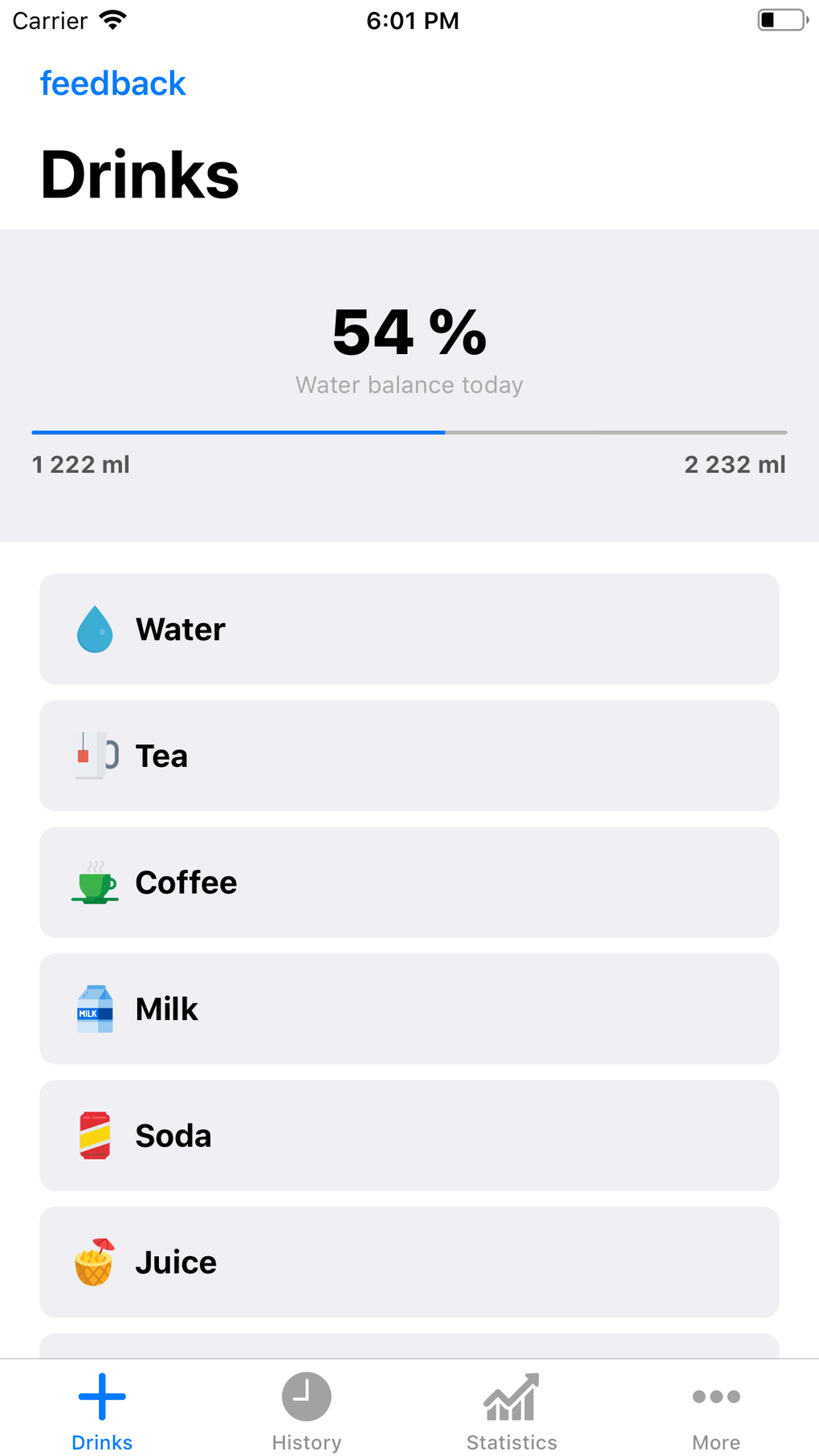 Water Balance - Water tracker cho iPhone - Tải về