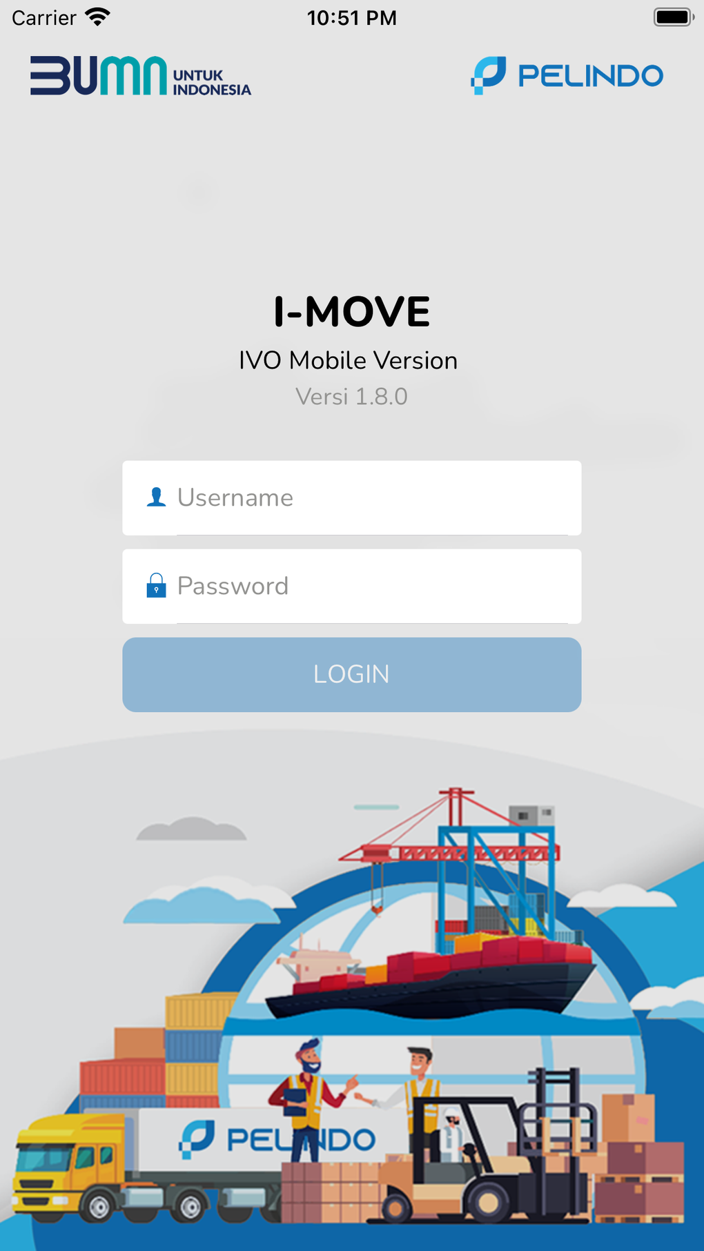 I-MOVE Pelindo para iPhone - Descargar