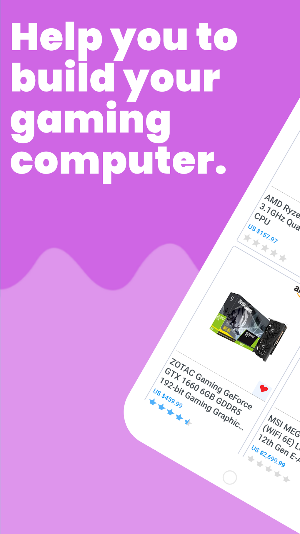 Pc parts - pc gamer para Android - Descargar