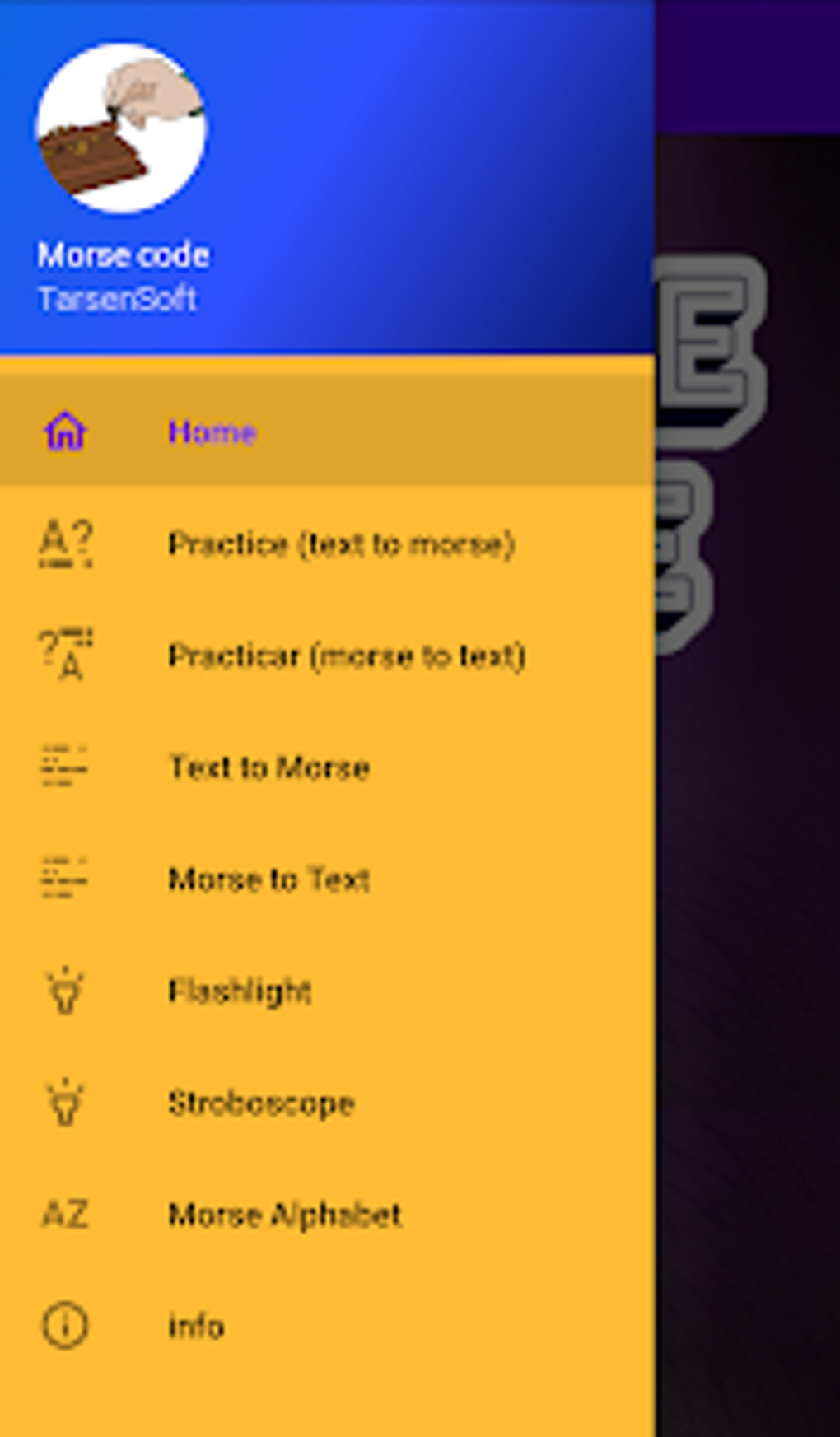 Morse code for Android - Download