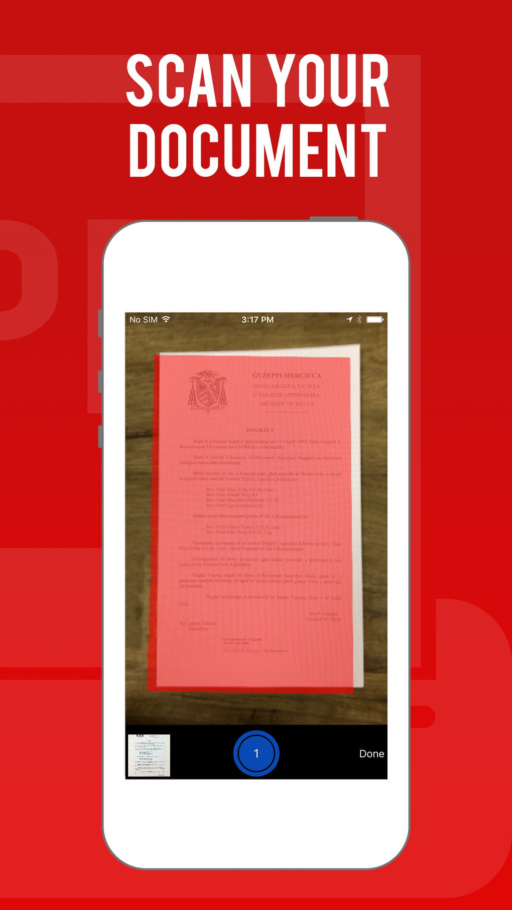 PDF Scanner App - para iPhone - Descargar