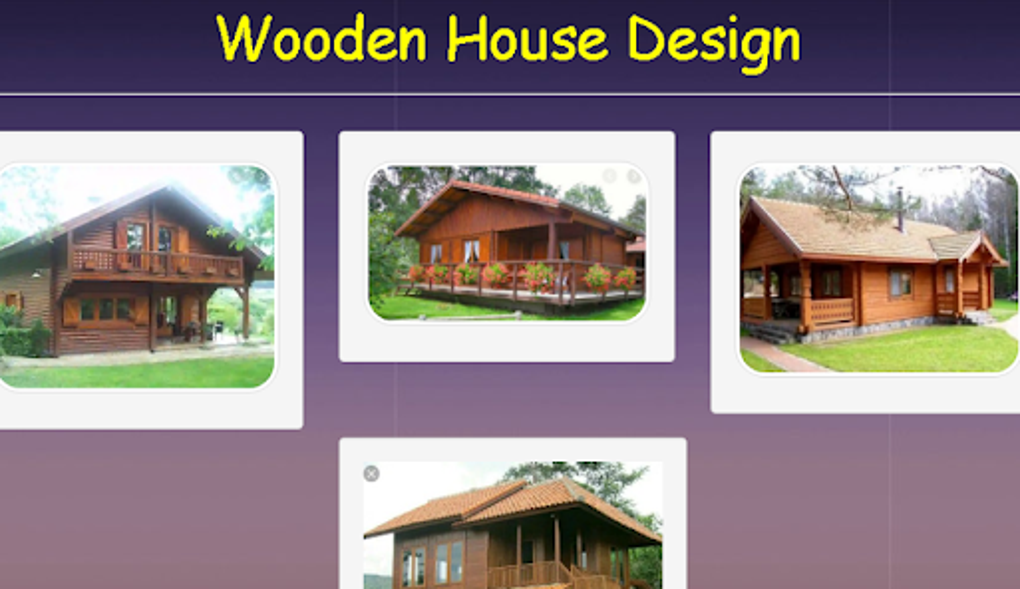 Wooden House Design para Android - Descargar