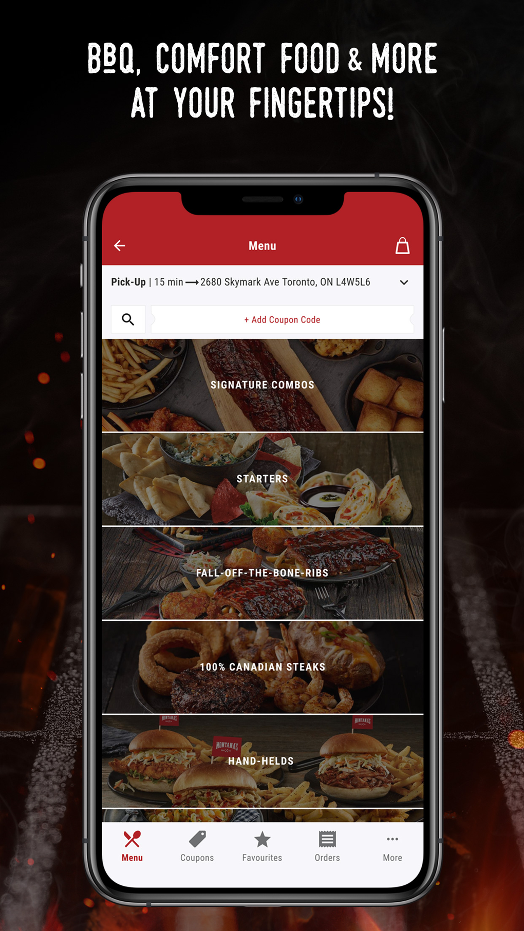 Montanas BBQ Bar for iPhone - Download