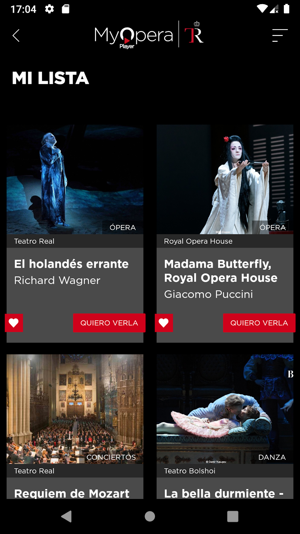 My Opera Player para Android - Descargar