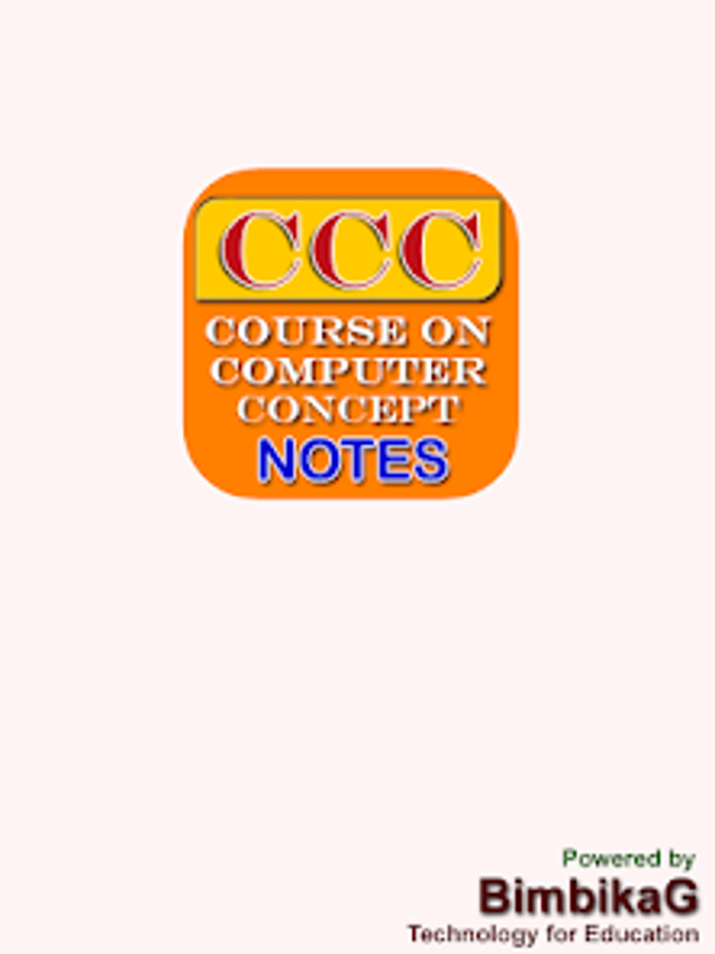 CCC Notes in Hindi para Android - Descargar