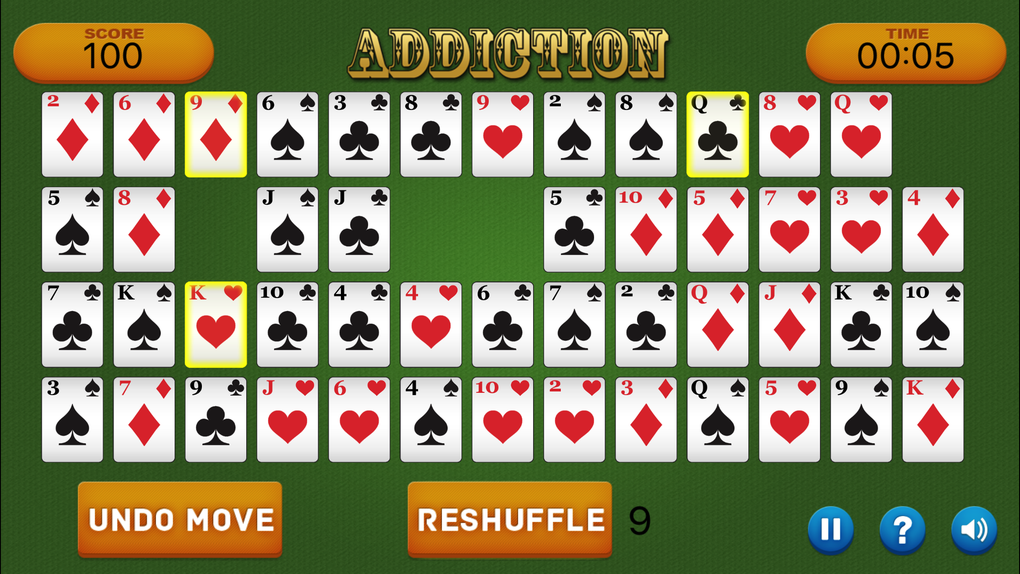 New Addiction Solitaire for iPhone - 無料・ダウンロード