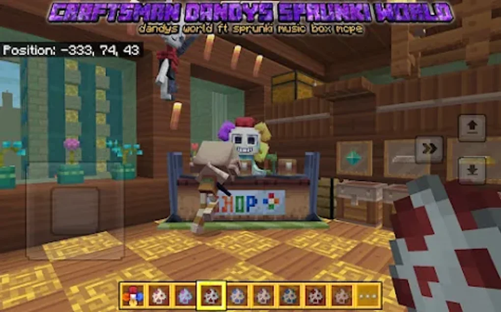 Craftsman Dandys Sprunki World สำหรับ Android - ดาวน์โหลด