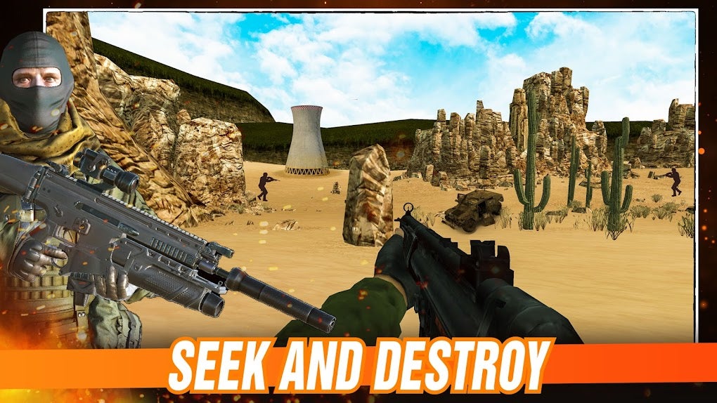 Panther Delta IGI Commando Shooter FPS Mobile Game para Android - Descargar