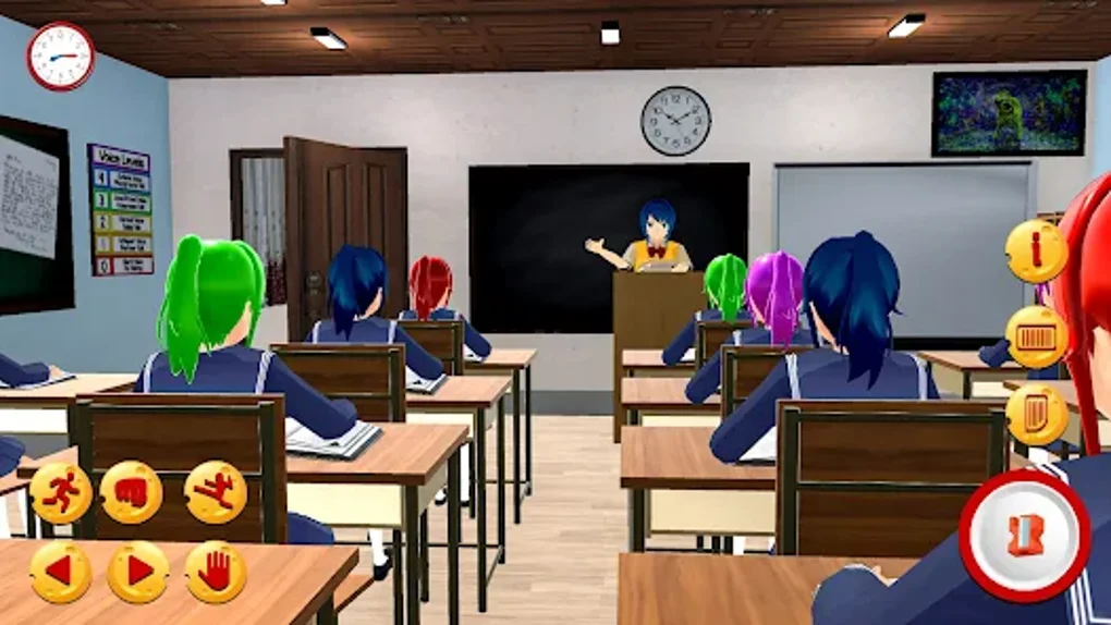 Anime High School Girl 3D Game para Android - Descargar