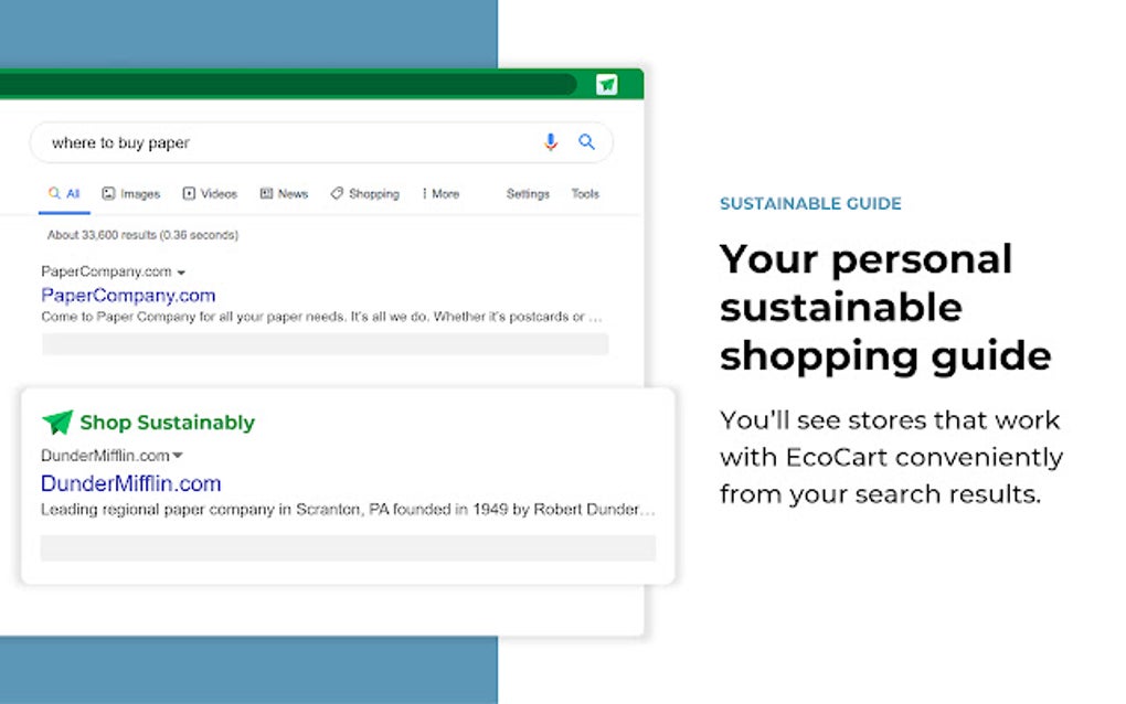 EcoCart: Carbon Neutral Shopping for Google Chrome - Extension Download
