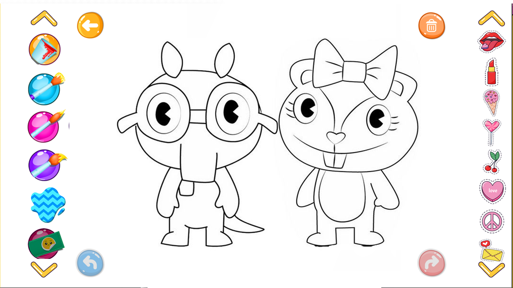 Happy Tree Coloring Book for iPhone - Download