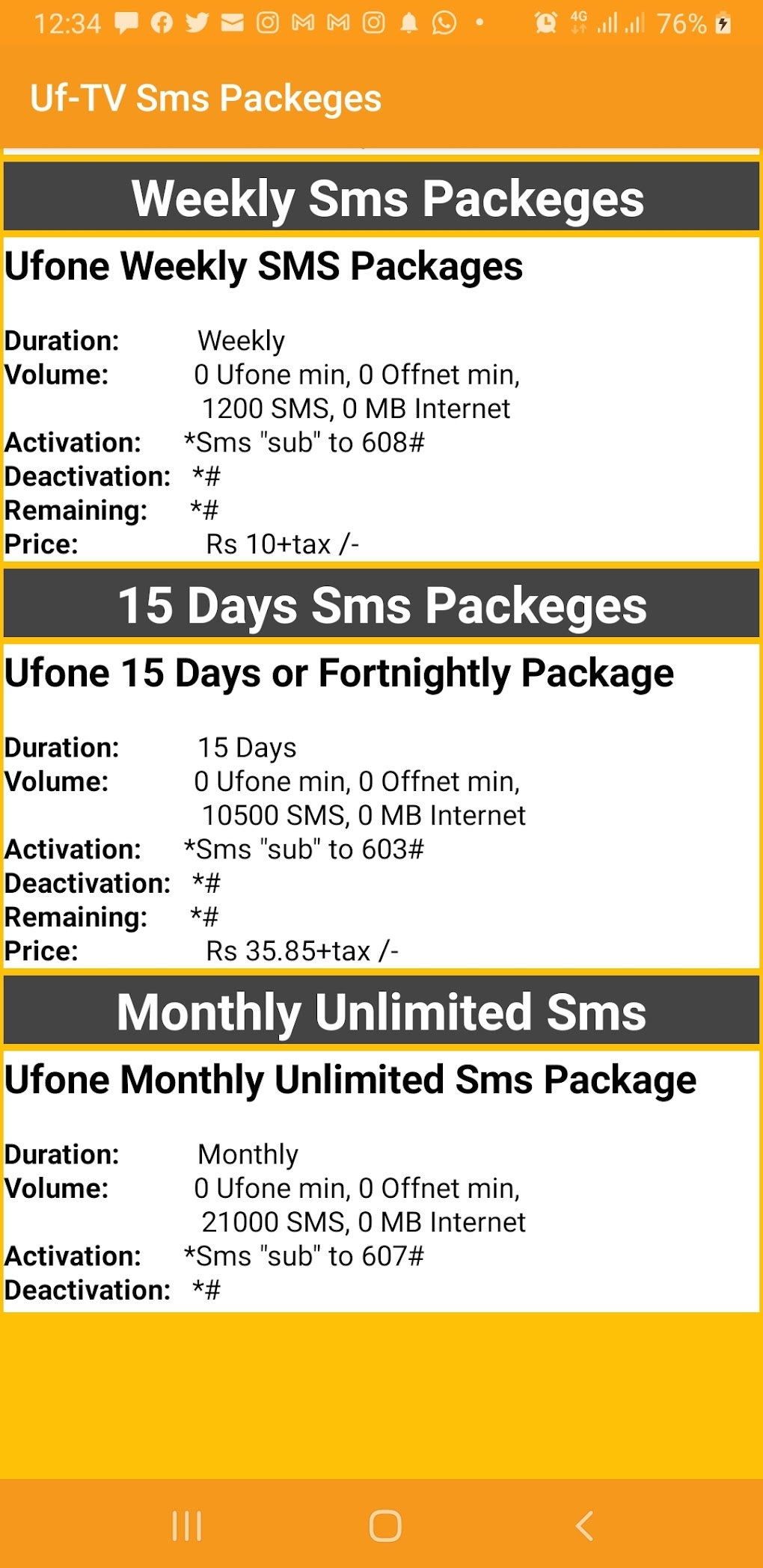 Uphone Sim Packages 2022 APK for Android - Download