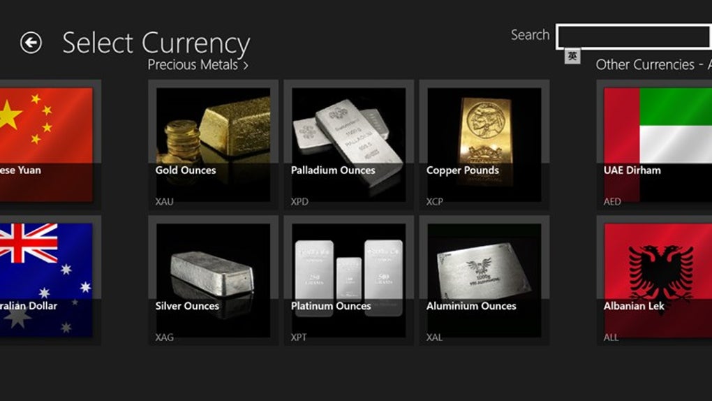 Handy Currency Converter for Windows 10 (Windows) - Descargar