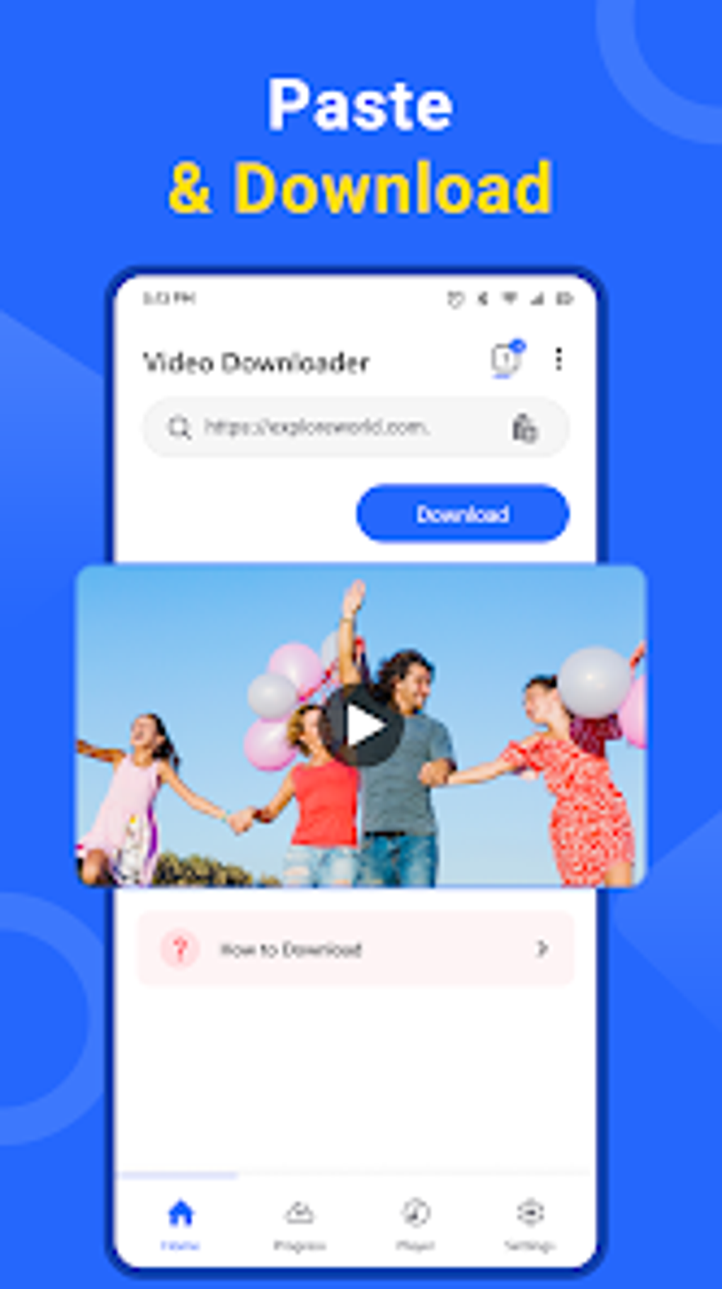 Video Downloader - Save Video for Android - Download