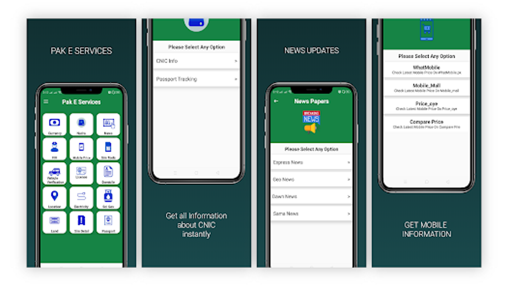 Pak E Services pour Android - Télécharger