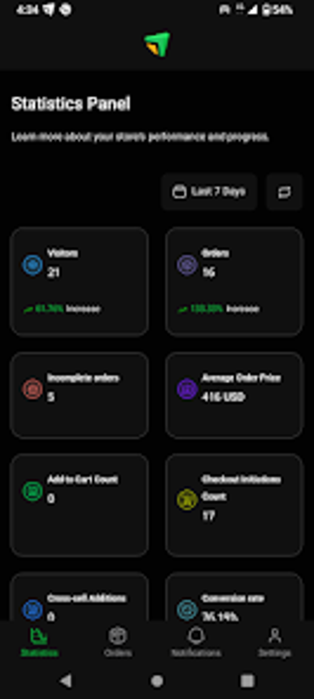 EasyOrders Free online store per Android - Download