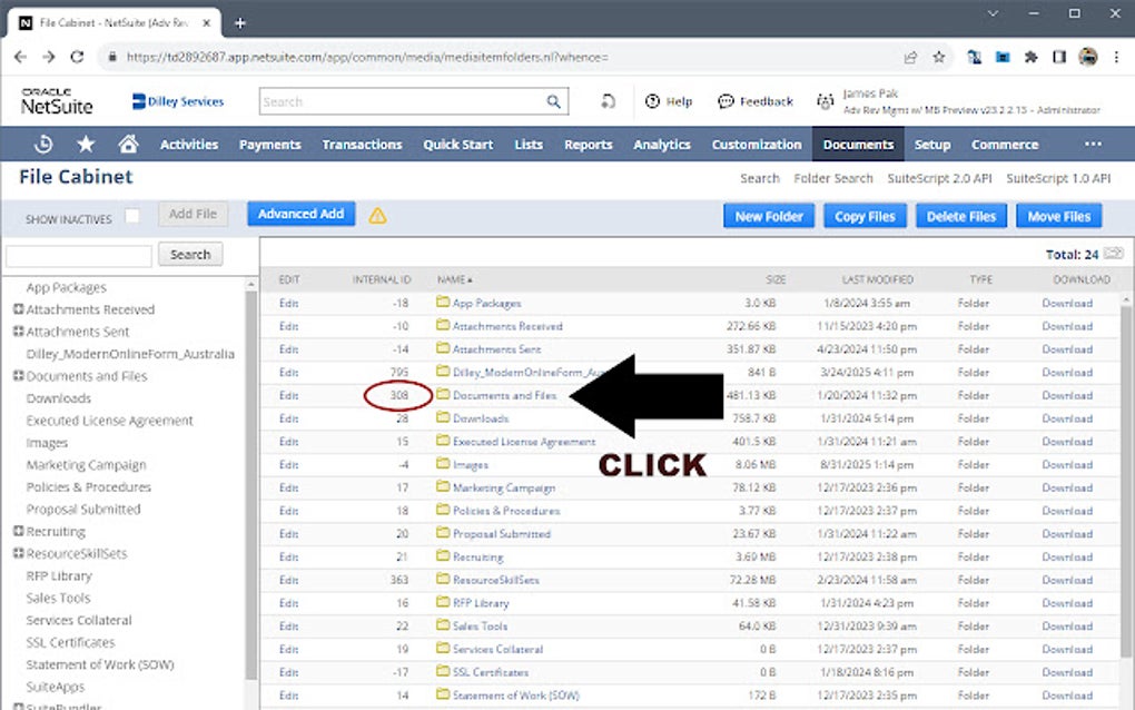 NetSuite File Cabinet Permalink for Google Chrome - Extension Download