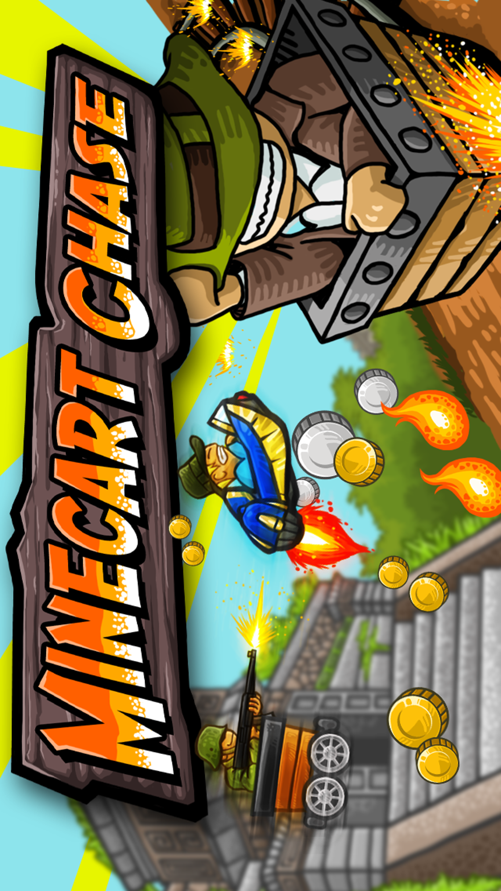 Minecart Chase for iPhone - Download