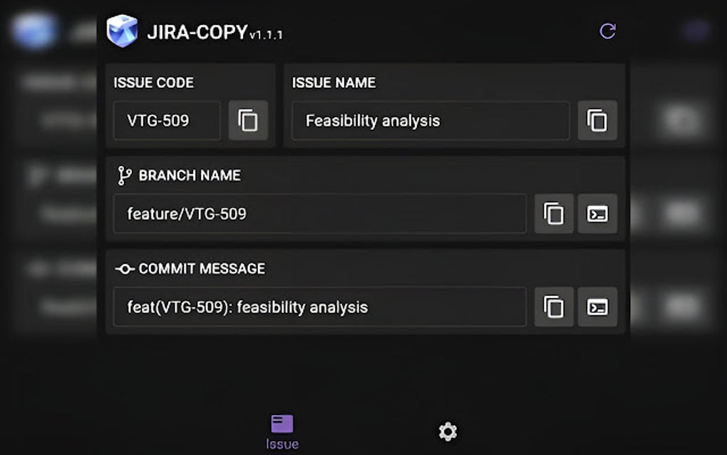 jira-copy cho Google Chrome - Tiện ích mở rộng Tải về