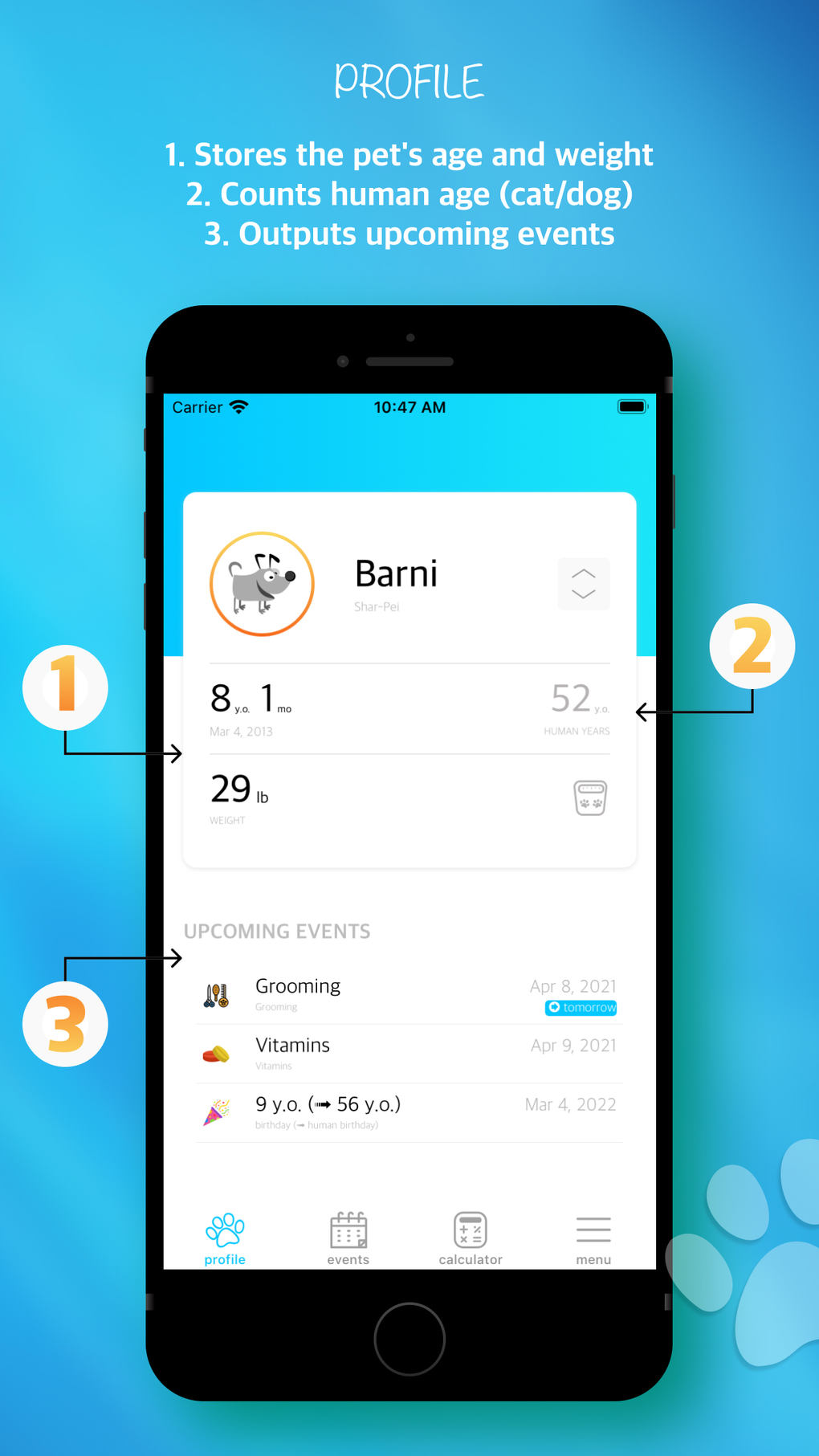 My Paws: Virtual Pet Diary for iPhone - Download